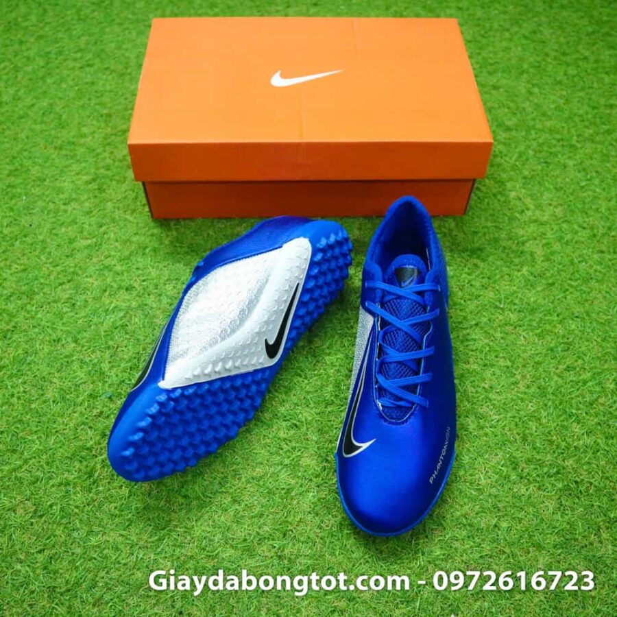 Nike Phantom VSN Academy TF màu Xanh Dương vạch đen