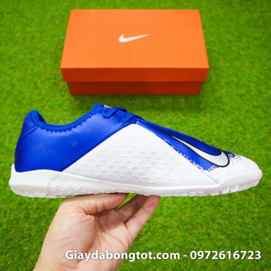 Nike Phantom VSN Academy TF Xanh Dương trắng vạch trắng