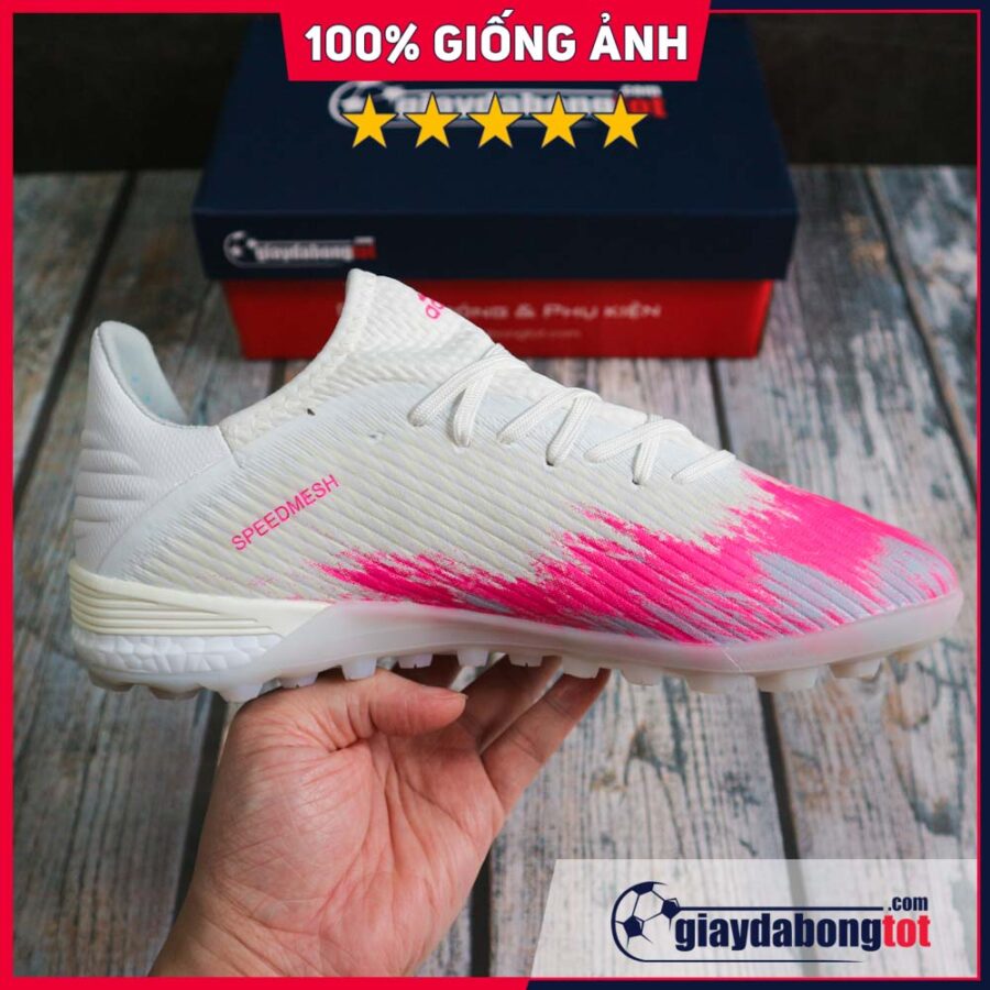 Adidas X19.1 TF trắng hồng | Bản mới, màu EURO 2020